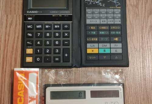 Калькулятор casio TC-10,и SL-720
