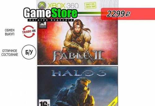 Fable 2 (русская версия) & Halo 3 (английска б/у