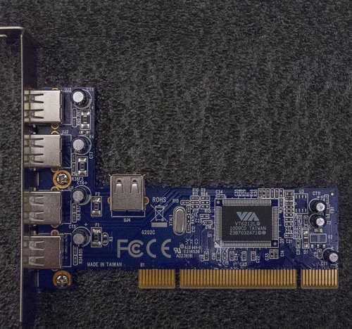 USB 2.0 480mbps 5x PCI Kuroutoshikou