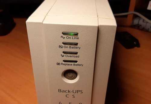 Ибп APC Back-UPS CS 650