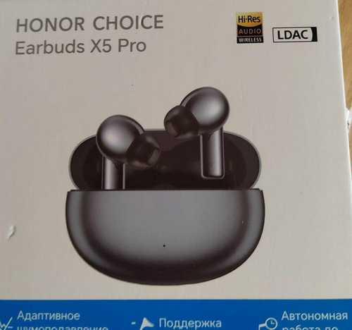 Беспроводные наушники honor choice earbuds x5