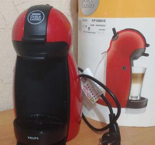 Кофеварка капсульная dolce gusto