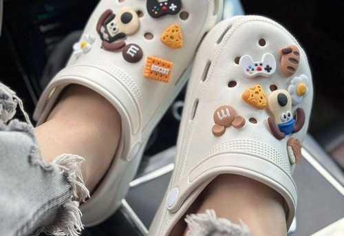 Crocs модные кроксы женские