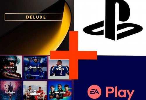 EA play PS plus игры для пс4 И 5 FC24 + 390 игр tu