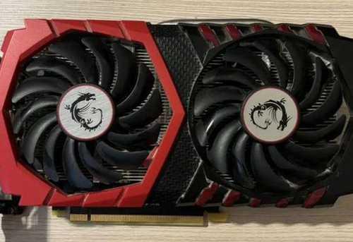 Видеокарта MSI GeForce GTX 1050 Ti gaming X 4G