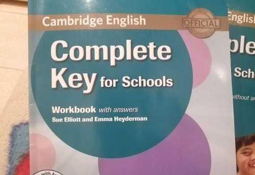 Учебник и тетрадь Complete Key А2