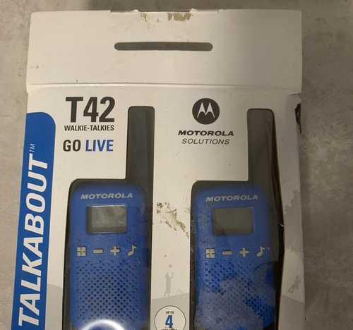 Рации Motorola solutions T42 walkie-talkies