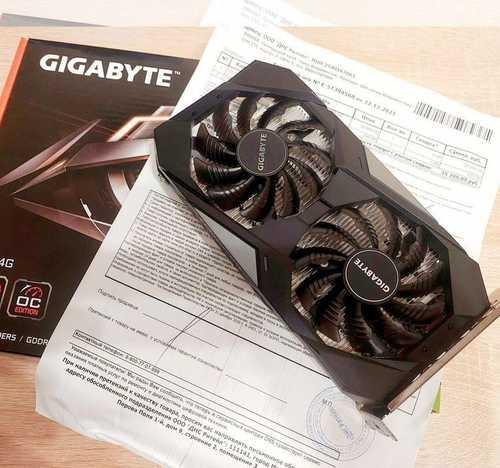 Gigabyte GTX 1650 4GB DDR5 (как новая )