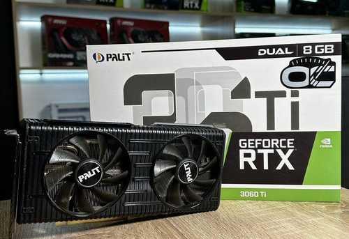 Видеокарта RTX 3060 ti Palit Dual OC 8gb