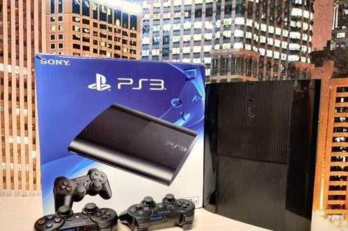 PS3 500gb playstation 3 sony PS3 + 40 игр GTA 5