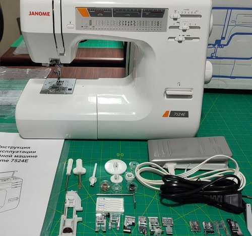 Швейная машина janome 7524e