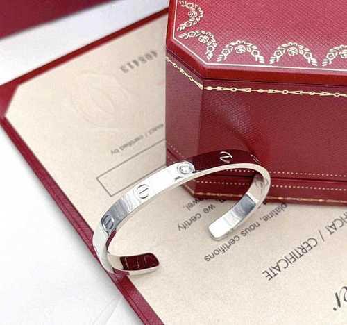 Браслет Cartier Love, 1 бриллиант