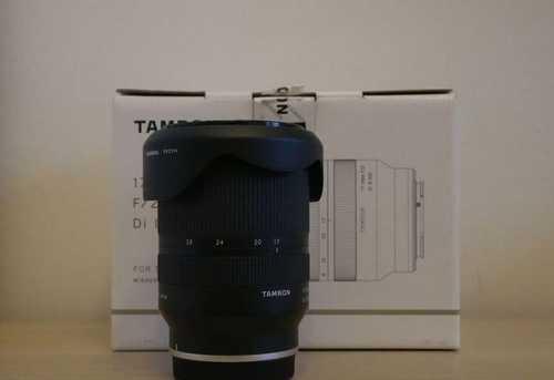 Tamron 17-28mm f/2.8 Di III RXD Sony Е