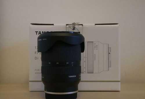 Tamron 17-28mm f/2.8 Di III RXD Sony Е