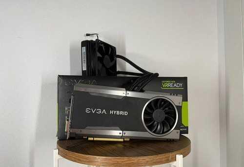 Видеокарта GTX 1080 evga ftw hybrid