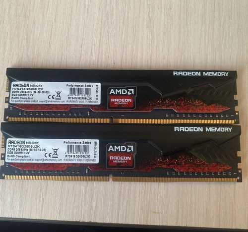 Оперативная память DDR4 16GB