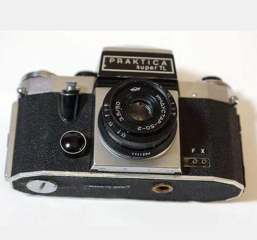 Пленочный фотоаппарат praktica super TL с И-50\3,5