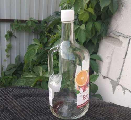 Бутылка стеклянная 1, 75
