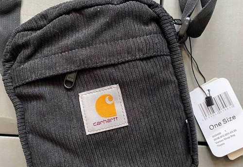 Сумка Carhartt вельветовая через плечо