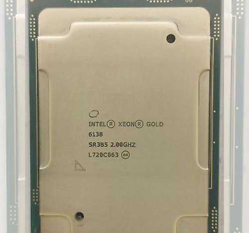 Процессор Intel Xeon Gold 6138, 20 core