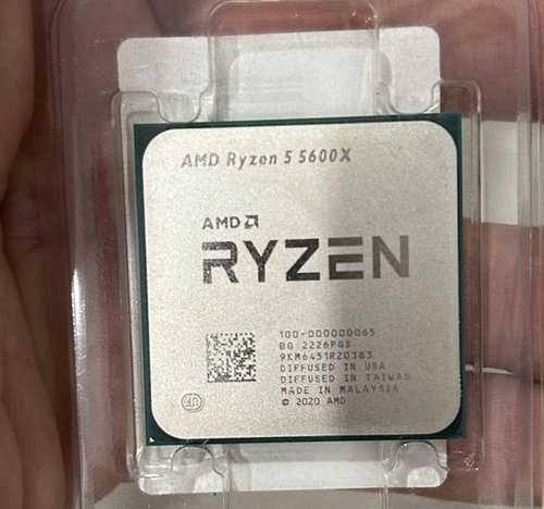 Процессор AMD ryzen 5600X