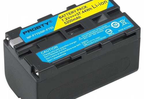 Аккумулятор Probty 5200 mAh NP-F750