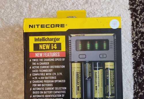 Nitecore NEW I4 + LG 18650 20А