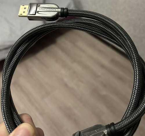 Кабель displayport 1m vention 1.4