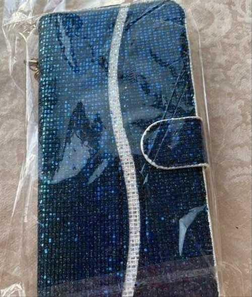 Кожаный чехол-бумажник для Samsung Galaxy A70