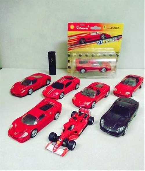 Модели 1:38 машинок Shell V Power Ferrari 2008г