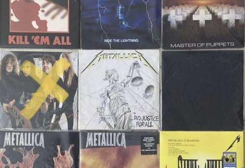 Metallica оригинальные виниловые пластинки
