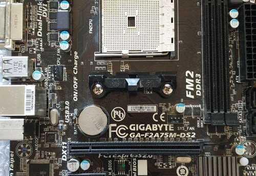 Gigabyte GA-F2A75M-DS2 FM2 DDR3