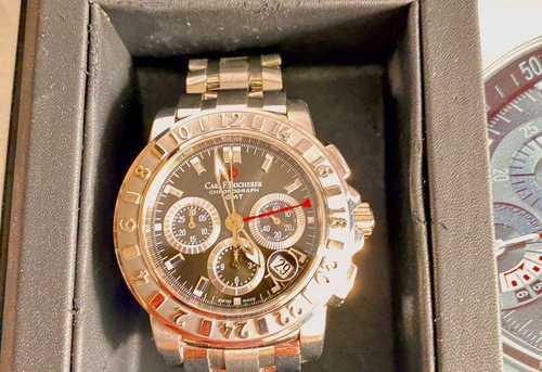 Швейцарские часы мужские бу Carl F. Bucherer