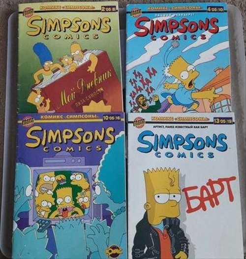Комиксы Simpsons (Симпсоны) 2005; 06; 07 годов