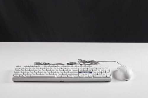 Проводной комплект мышь и клавиатура