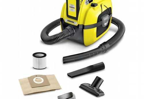 Аккумуляторный хозяйственный пылесос Karcher WD 1