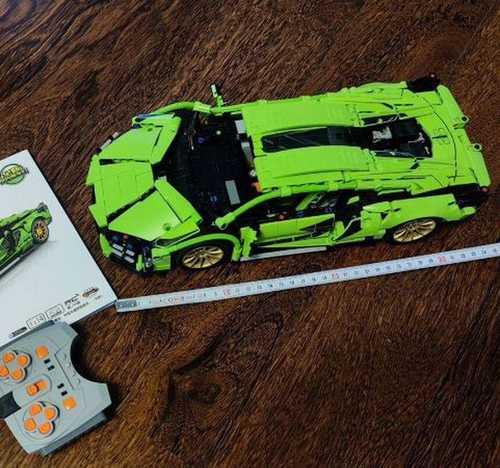 Аналог lego technic Lamborghini Sian на пульте