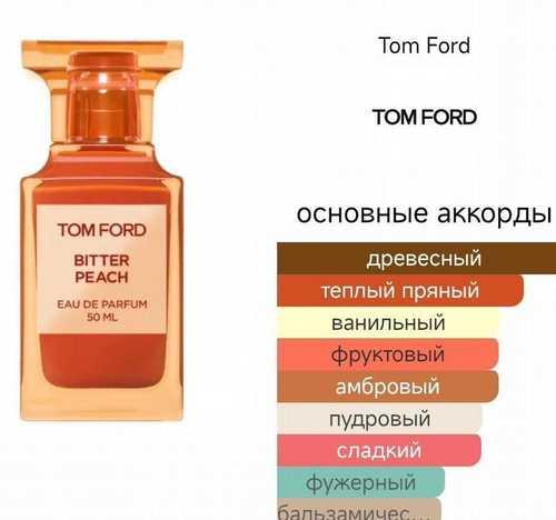 Духи по мотивам Tom Ford Bitter Peach