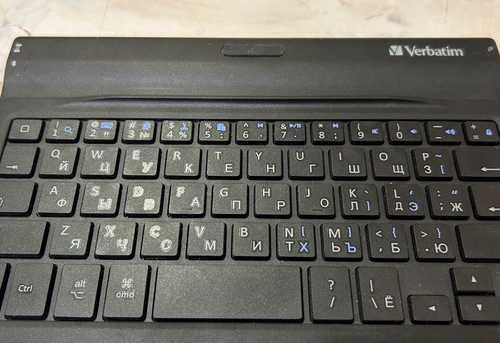 Bluetooth клавиатура verbatim folio mini