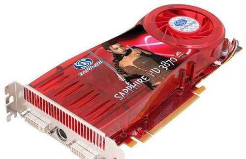 Sapphire Radeon HD 3870 512Mb gddr4 256bit