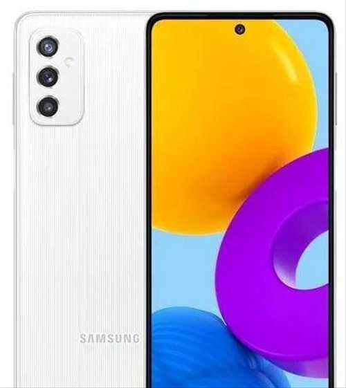 Смартфон Samsung Galaxy M52 5G 8/128GB (Белый)