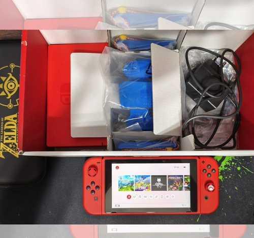 Nintendo Switch V2 256Gb.Прошита.Много игр
