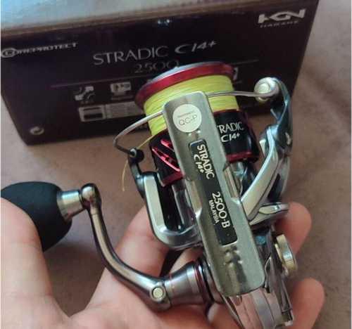 Катушка shimano stradic ci4+ 2500