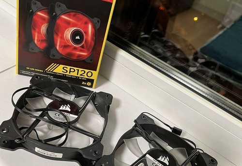 Вентилятор Corsair SP120 LED Red