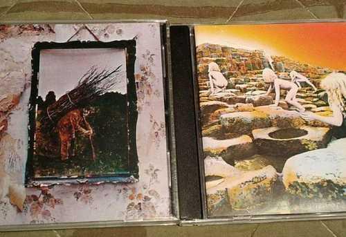 Cd диски Led Zeppelin из личной коллекции