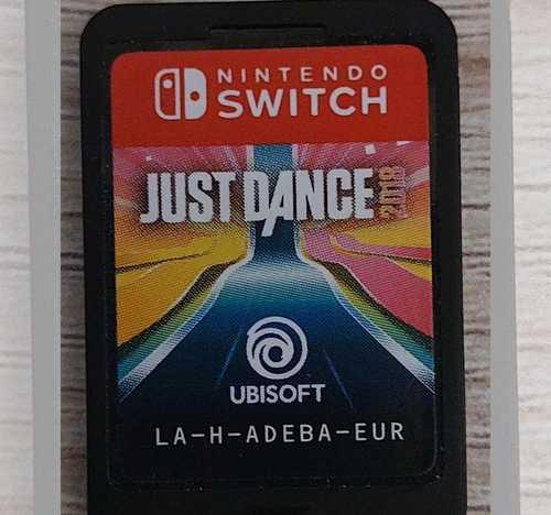 Jast Dance 2018 катридж для Nintendo switch