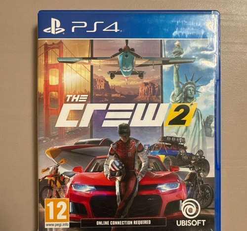 The crew 2 ps4 диск б/у