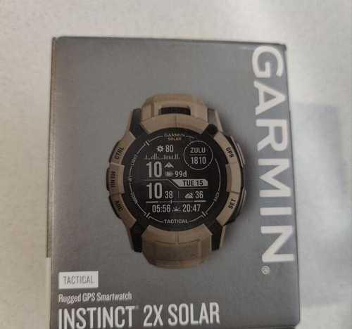 Garmin instinct 2x solar tactical