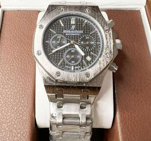 Мужские наручные часы Audemars Piguet серебристые