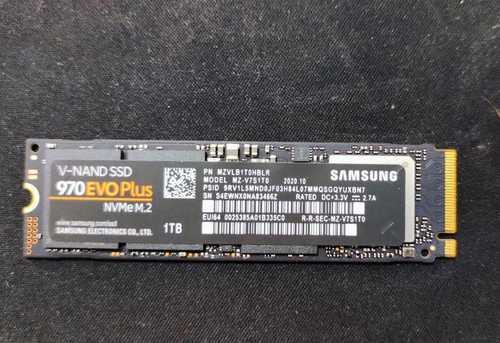 SSD диск Samsung 970 EVO Plus 1Tb